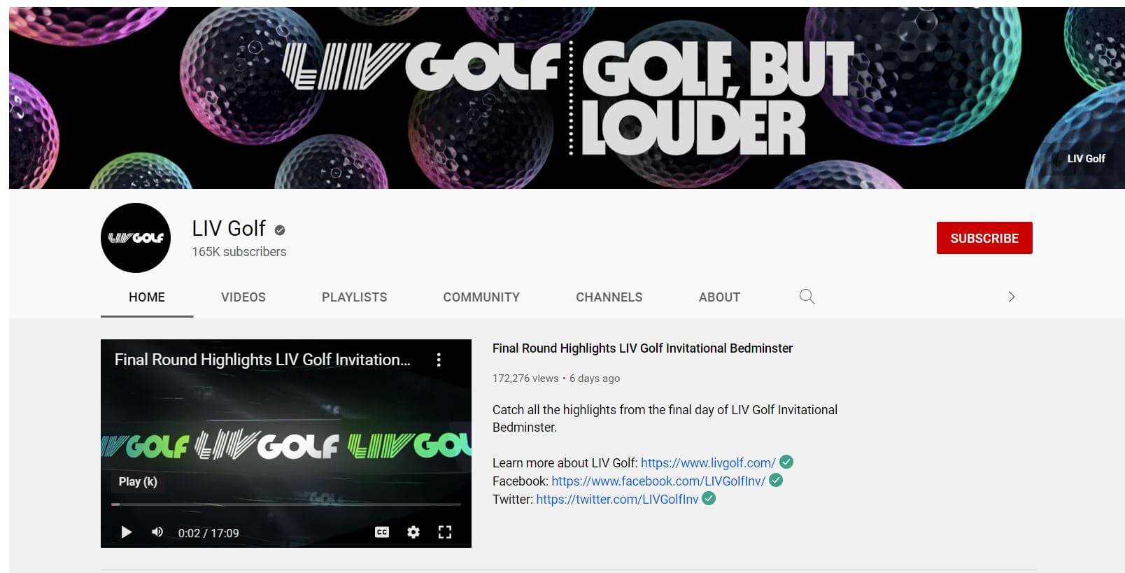 How To Watch LIV Golf Online and on TV